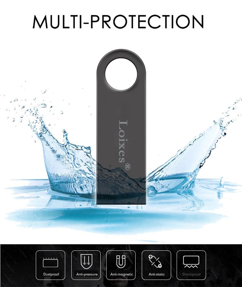 USB Flash Drive 64GB, Flash Memory Stick for PC/Laptop, Portable Thumb Drives