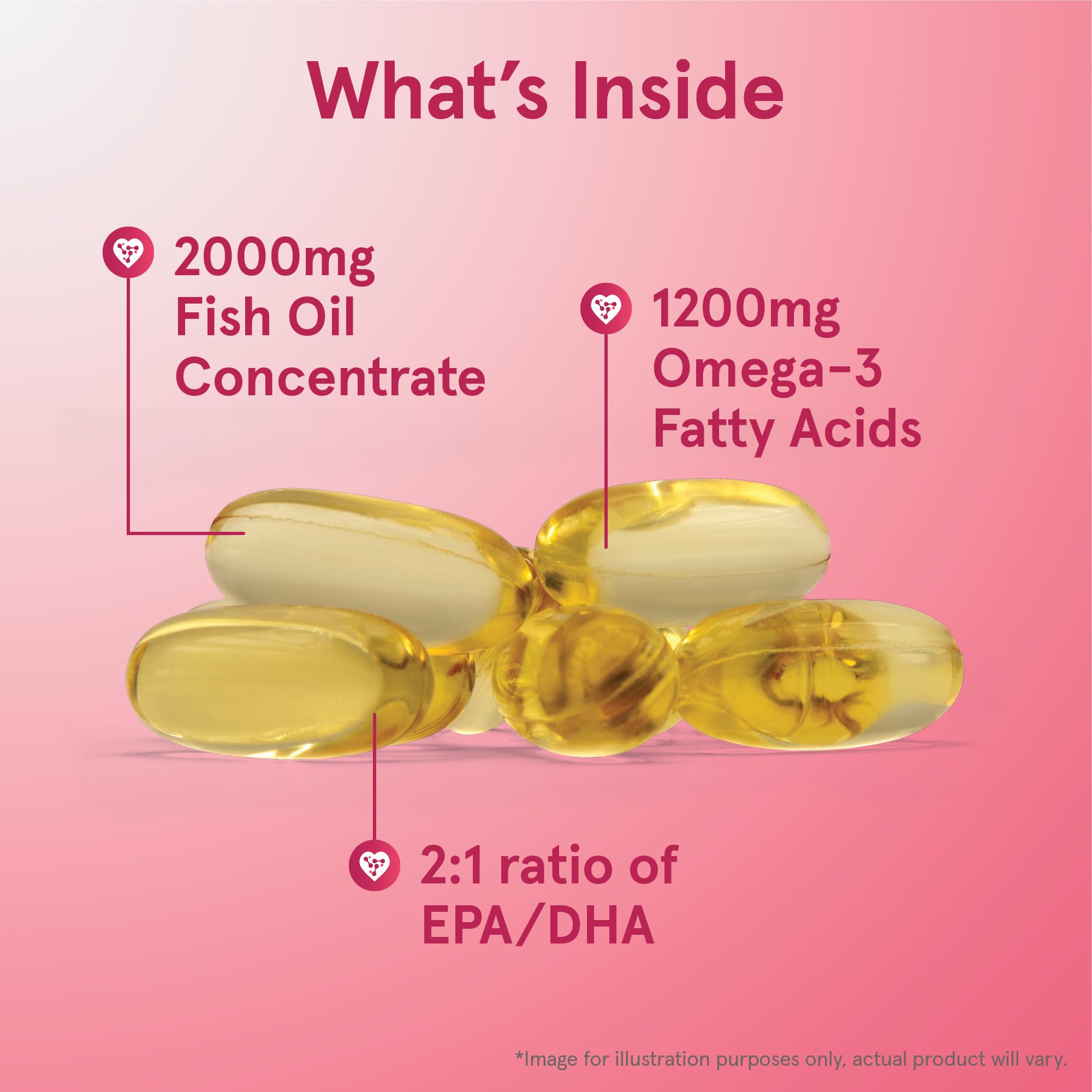 Jarrow Formulas EPA-DHA Balance, 1,200 mg Omega-3 Fatty Acids for Cardiovascular Support, 240 Softgels, 120 Day Supply