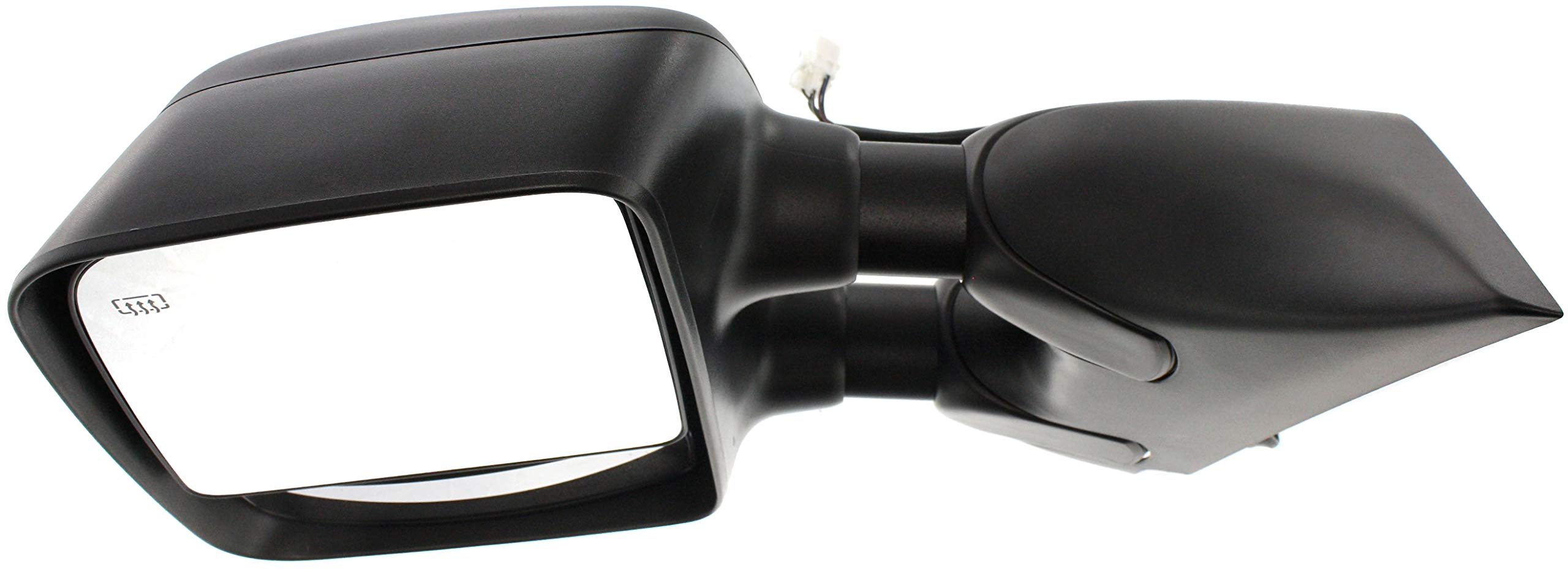 Kool Vue Mirror Passenger Side Compatible with 2008-2015 Nissan Titan Power Glass, Heated - NI1321203