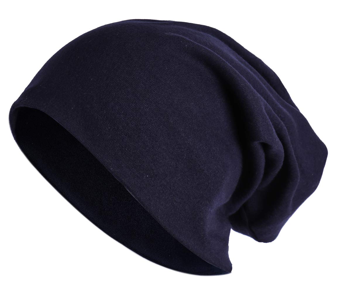 JOYEBUY 4 Pack Women Men Stylish Thin Hip-hop Soft Stretch Knit Slouchy Beanie Hat Skull Cap (Style F)