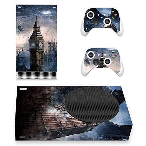 Re-war Movie Game Console Series S Console and Controller Skin Set, Skin Wrap Decal Kit