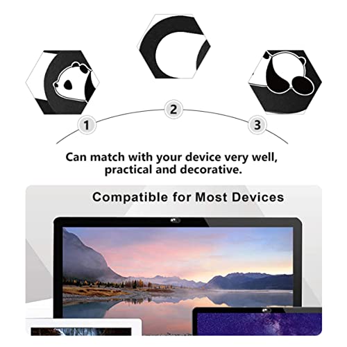SOLUSTRE 18 pcs Protecting Computor Black for Tablets Privacy Cartoon Phone& Security Accessories Laptop Web Slider Cell Protection Cam Computer Blocker Anti-Hacker Most Smartphone Sticker