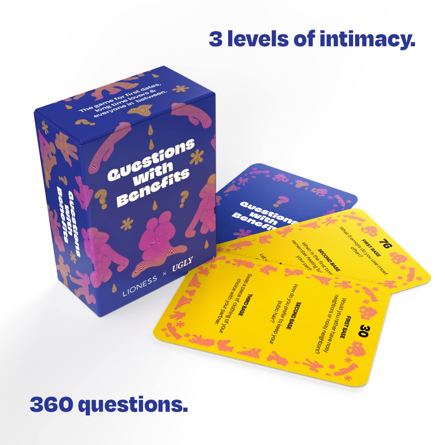 Questions with Benefits: Dating Game with 360 Insanely Fun Prompts for First Dates, Longtime Lovers, and Everyone in Between