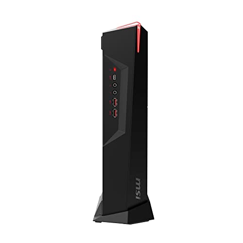 MSI Trident AS (SFF) Gaming Desktop: Intel Core i5-13400F, RTX 3050, 16GB DDR4, 512GB M.2 NVMe, Air Cooling, WiFi 6E, Keyboard & Mouse, DIY Friendly, Windows 11 Home: 13TH-055US