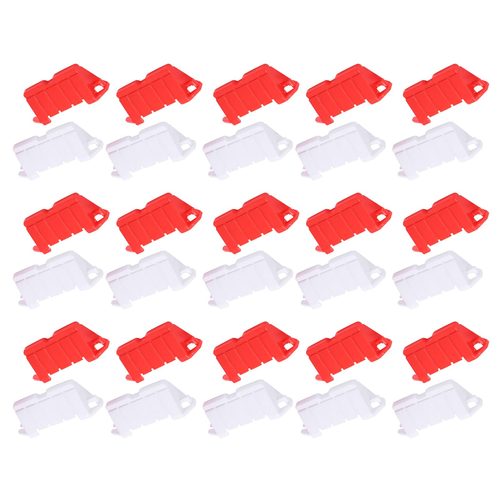 RC Roadblocks, 30Pcs RC Roadblocks Plastic Universal Drift Race Road Barriers Remote Control Car Accessories RC Crawler Accessory