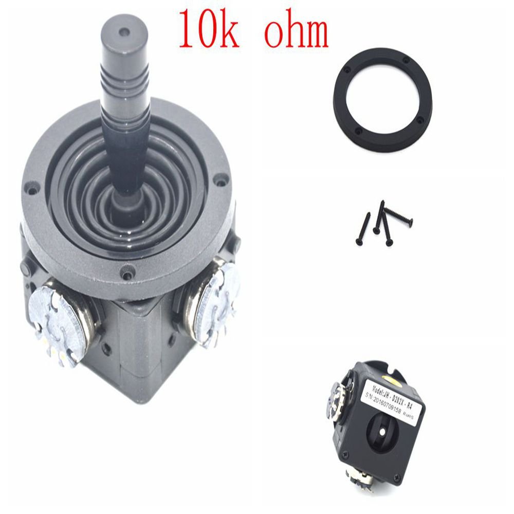 Joystick Potentiometer 10K ohm switch rotation 2-way direction JH-D202X-R4 joystick joystick potentiometer, black