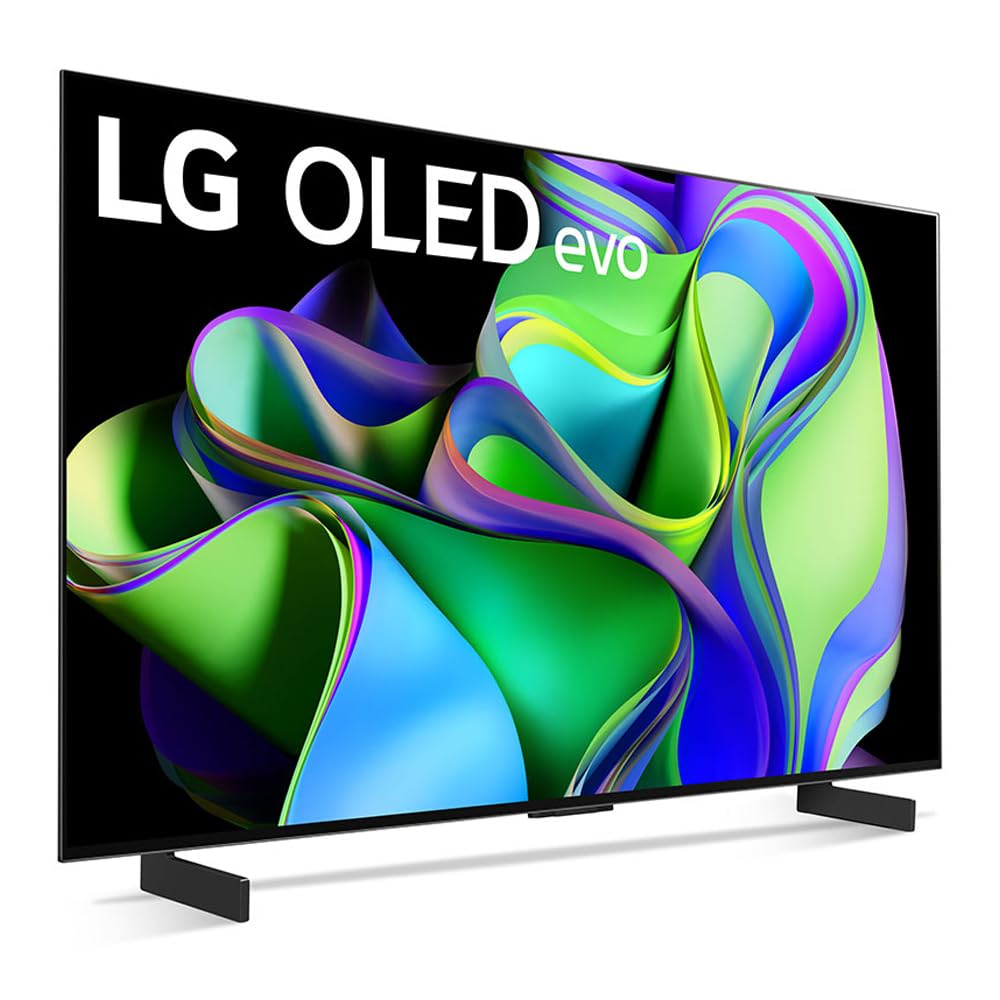 LG OLED55C3PUA OLED evo C3 55 Inch HDR 4K Smart OLED TV 2023 (Renewed) Bundle with 2 YR CPS Enhanced Protection Pack