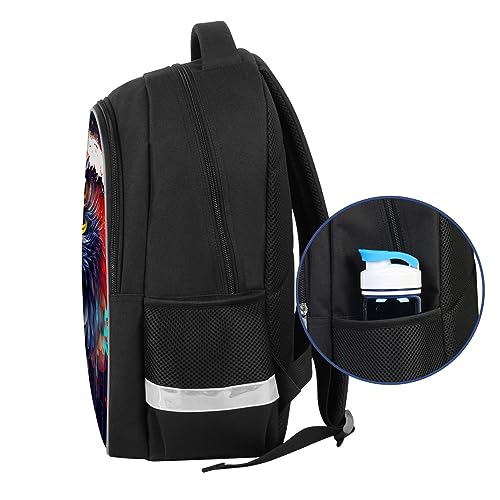 ZRENTAO Kids Backpack for Elementary Lightweight Bookbags (L) 12.2" x (W) 6.7" x (H) 17.3" Cute Schoolbags for Student