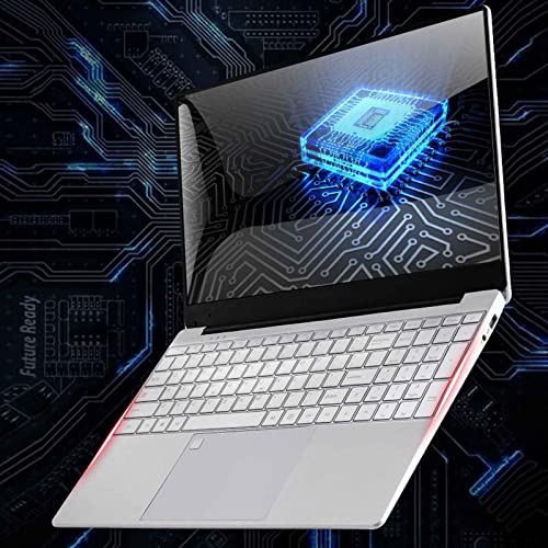 RongM IPS Laptop, Quad Core HD 1920x1080 Touch Screen Digital Laptop for School US Plug
