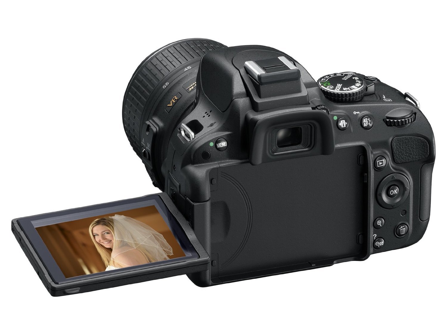 Nikon D5100 DSLR Camera with 18-55mm f/3.5-5.6 Auto Focus-S Nikkor Zoom Lens (OLD MODEL)