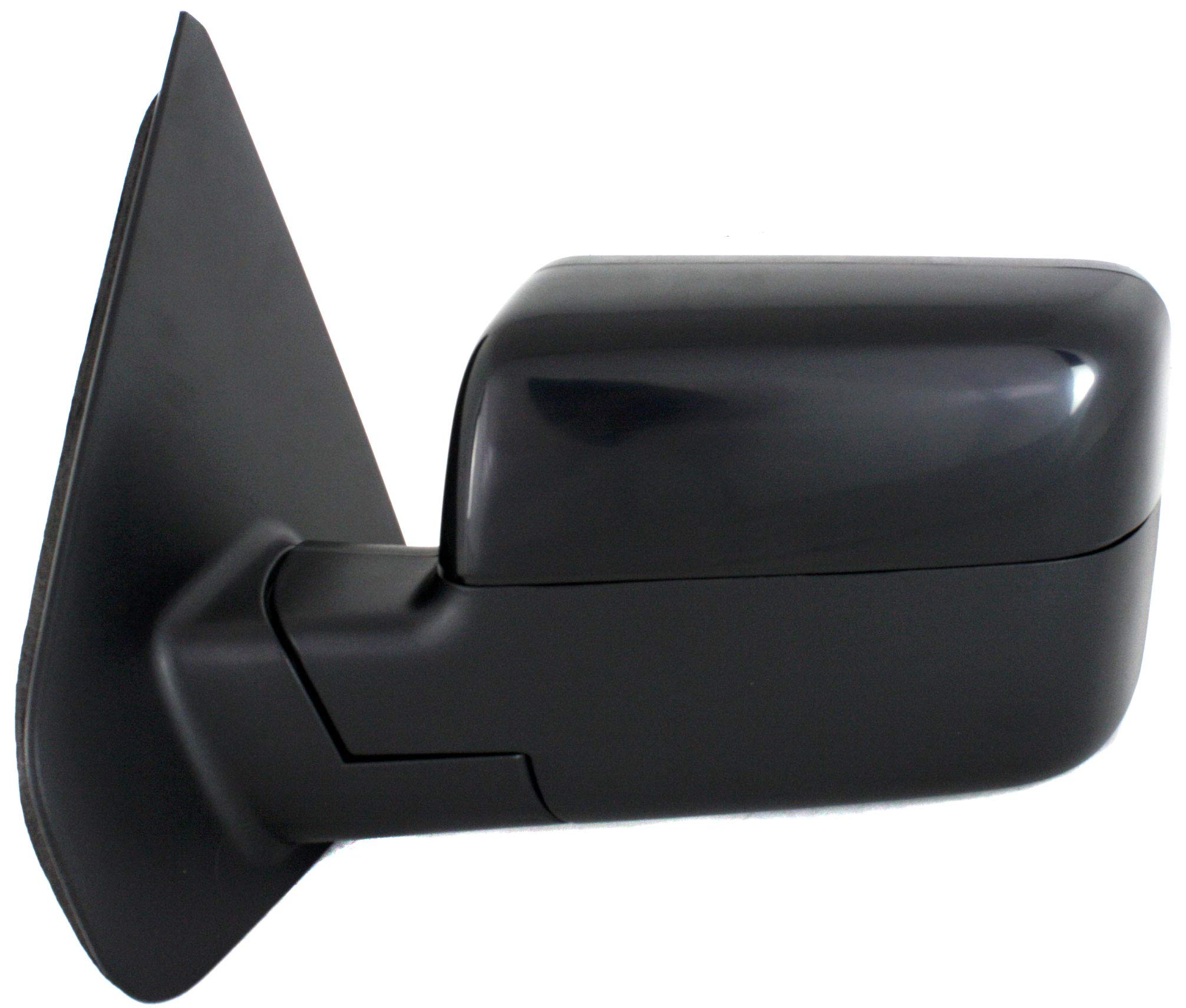 Kool Vue Left Power Heated Door Mirror Compatible With Ford F-150 2007-2008 Power Fold With Signal Light, Memory & Puddle Lamp Paintable