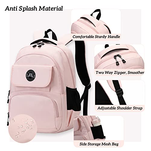Mygreen Printed Dual Compartment 15.6 inch Laptop & Tablet Backpack for School, Travel, & Work, Purple, Laptop Campus Backpack Dark Blue