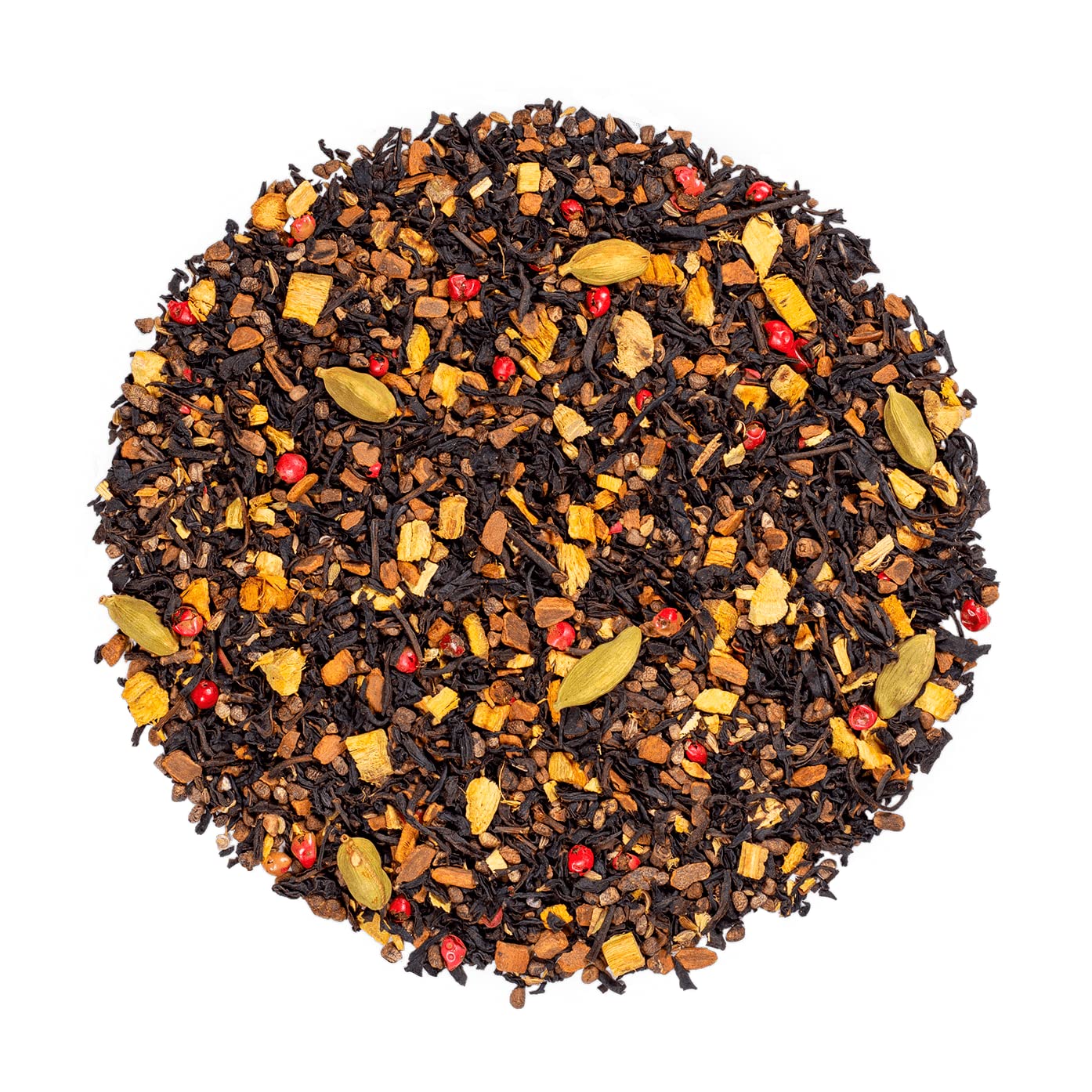 Kusmi Tea - Sweet Love Bio - Blend of Black Tea, Pink Pepper, Guarana & Spices - Organic Flavore Black Tea - 3.5 oz Loose Tea