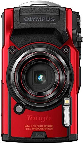 Olympus Tg-6 Tough Camera - Red + 32 GB Memory Card