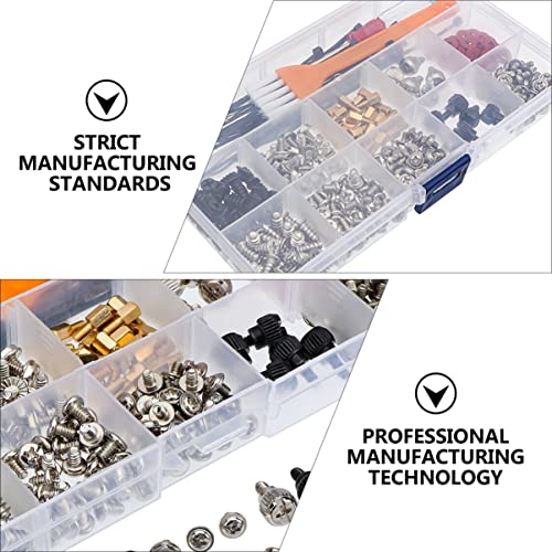 SOLUSTRE 3sets Standoffs Re Tool Accessory Spacer Accessories Fan Kit Hard Bolt Cable Assortment Graphics Case Screws Screw Motherboard Chassis Washer Drive Gasket Assorted Tie DIY