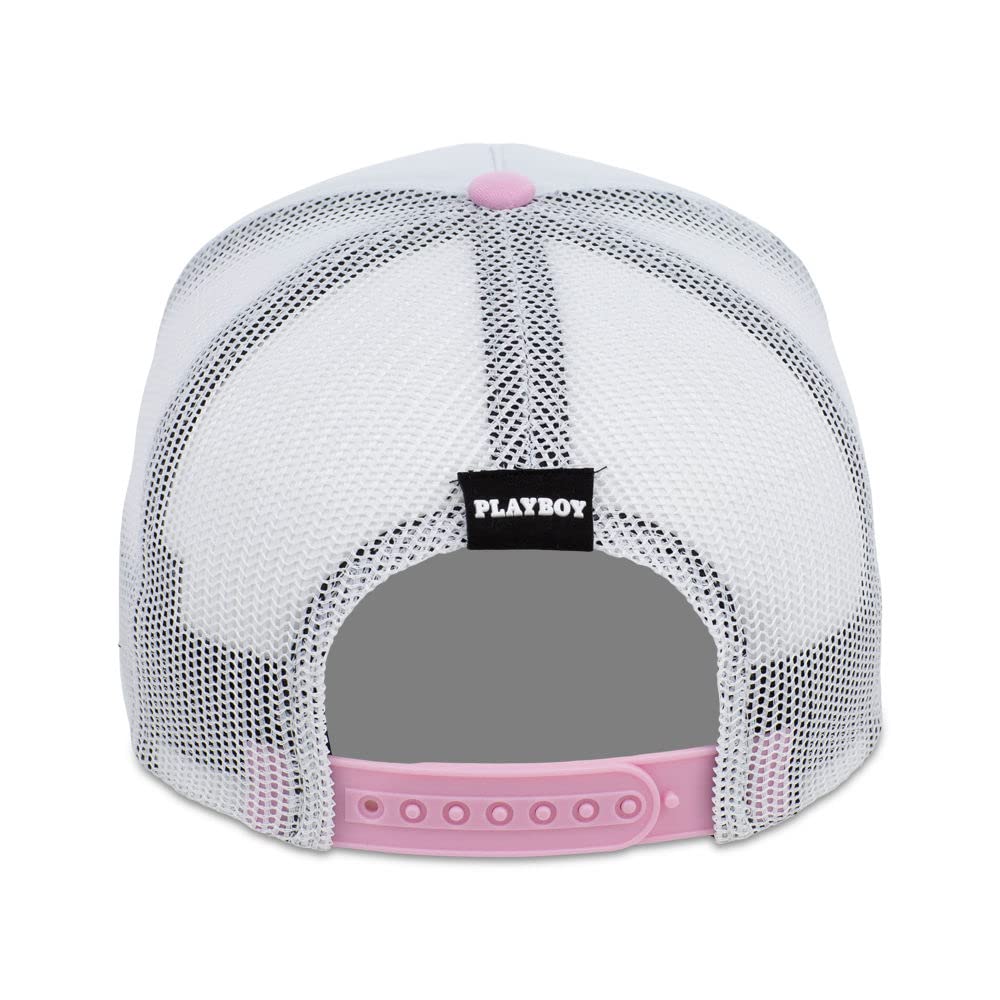 Playboy Black Tux Foam Trucker Adjustable Snapback Hat