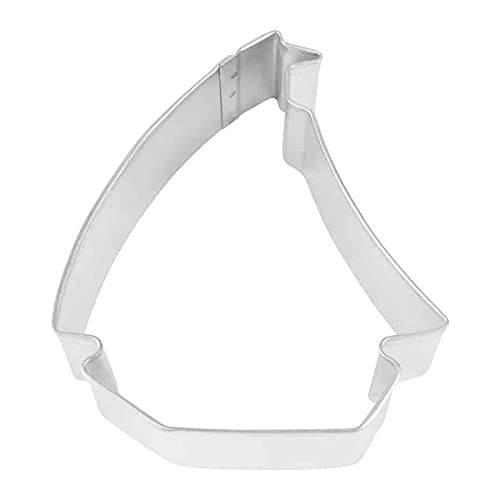 Sailboat 3.5 Inch Cookie Cutter from The Cookie Cutter Shop – Tin Plated Steel Cookie Cutter