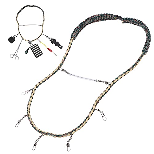 Naroote Fly Fishing Lanyard, Easy Access Universal Fly Fishing Tippet Holder Tools Quick Release for Fishing Accessories