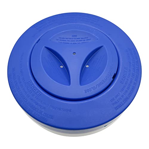 Poolzilla Deluxe Chlorine Feeder, Adjustable Collar Design for Optimal Dispersion, Can Hold Chlorine Tablets up to 3β