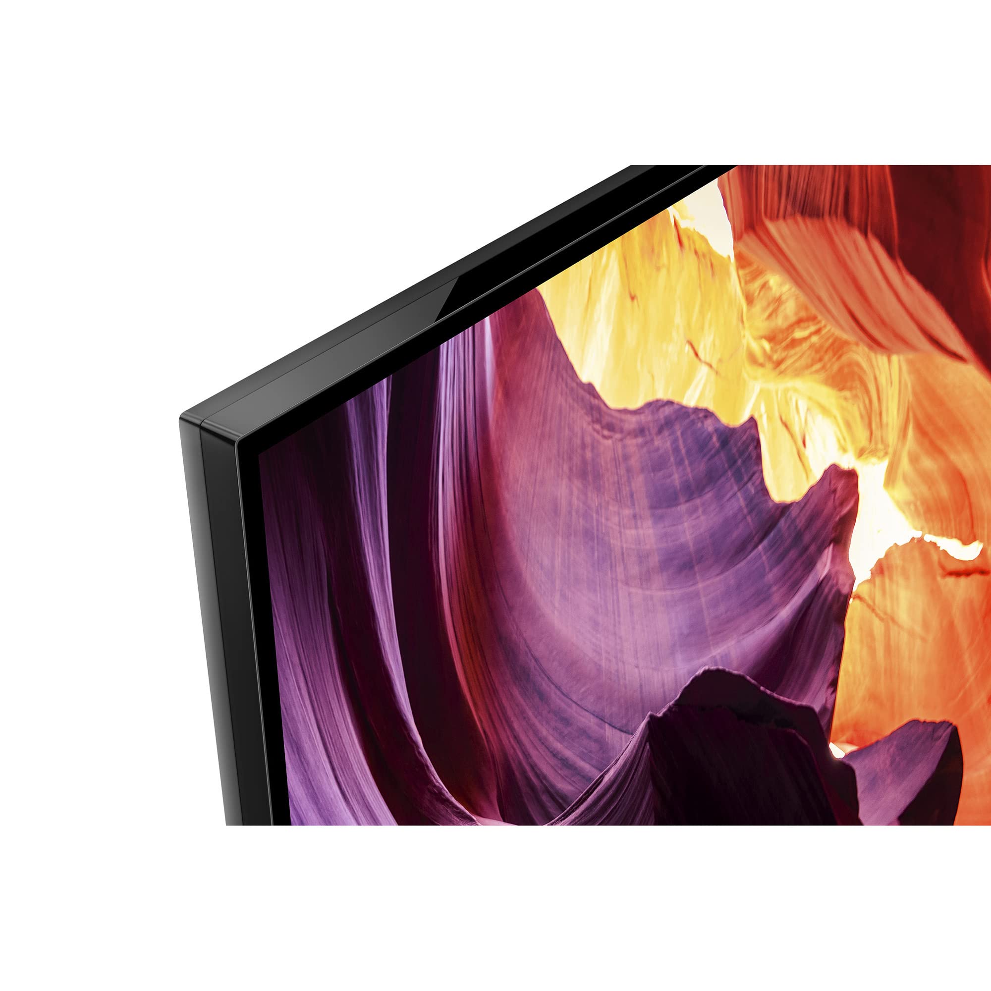 Sony KD43X80K 43-Inch LED 4K UHD Smart TV with Dolby Vision HDR (2022 Model) Bundle with HT-S100F 2.0 Channel Soundbar and 4K Cable (3 Items)