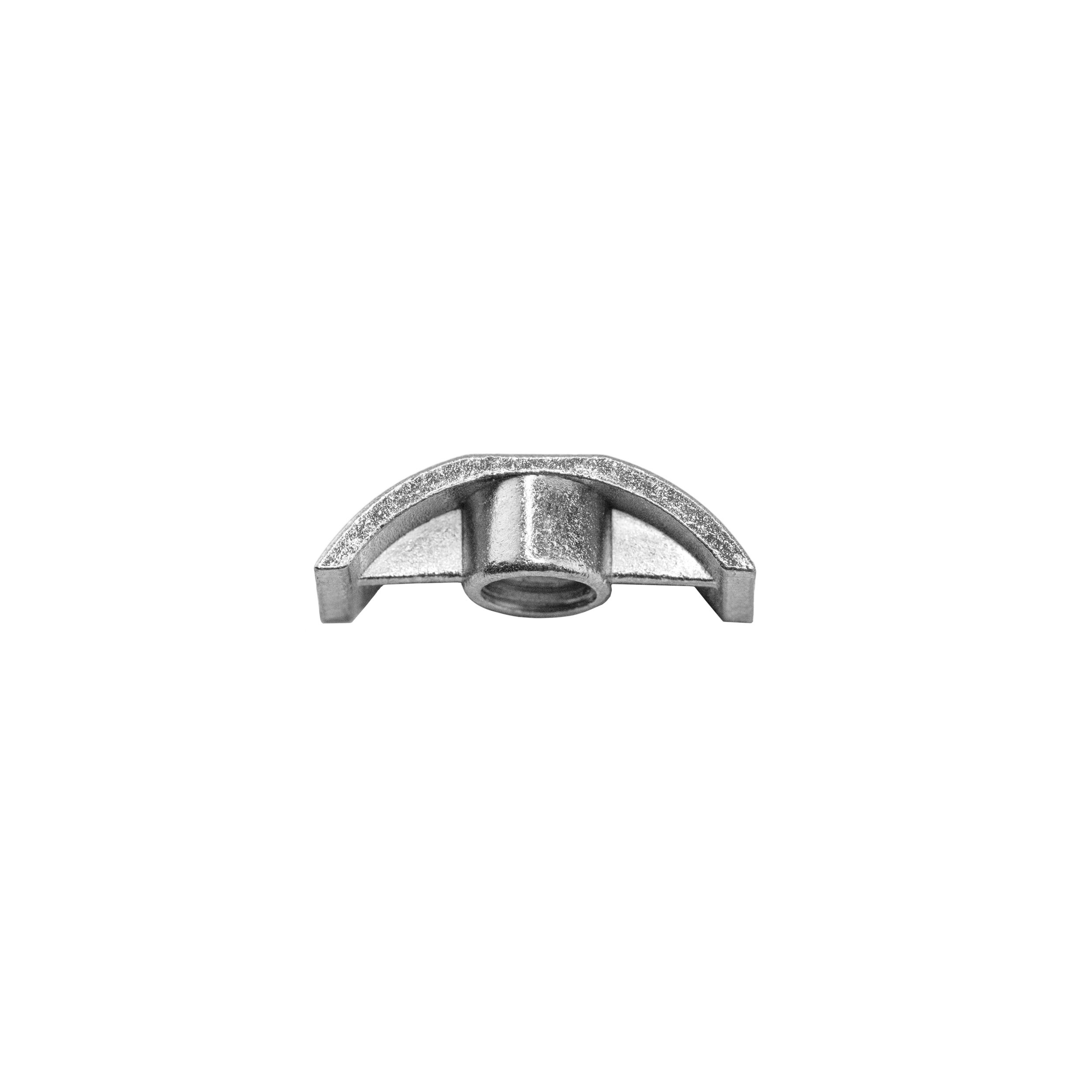 M6 Threaded Half Moon Mini Luna Washers With 80mm Furniture Connecting Bolts For Bunk Beds Cots - Set of 16