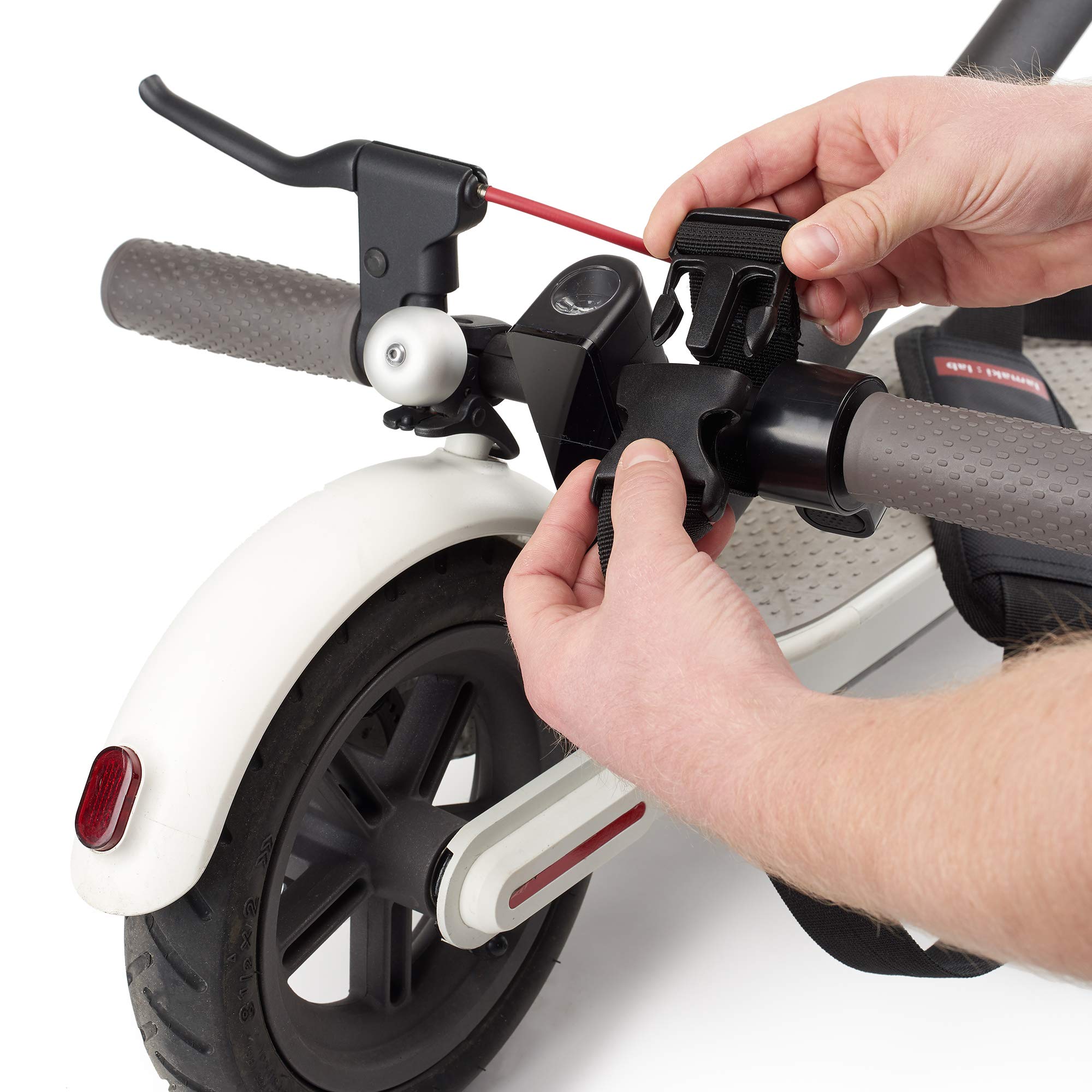 lamaki:lab Adjustable Carrying Belt Strap Hand Handle Shoulder for Escooter Xiaomi Mijia M365 Ninebot ES1 / ES2 / ES4 Electric Scooter Kids Bikes Foldable Bicycle 110-160cm / 43-63in [PRO Version]
