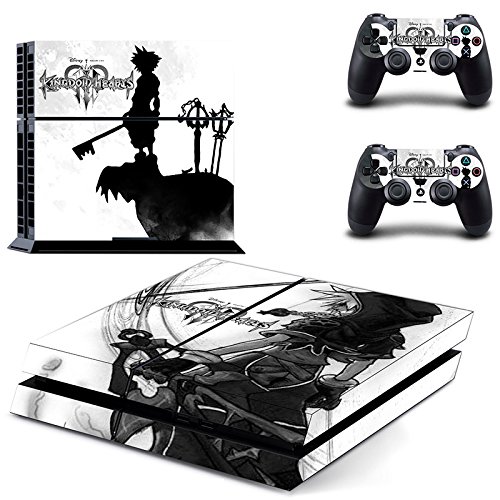 Junsi GYTM0192 Body Skin Sticker Decal for PS4 Playstation 4 Console+Controllers