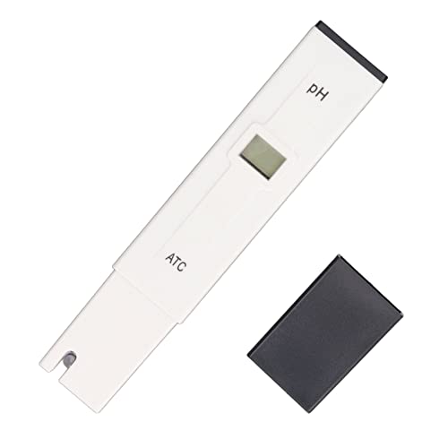 PH Test Pen, ABS Housing Sensitive Portable PH Meter 0-14pH for Aquaculture for Agriculture