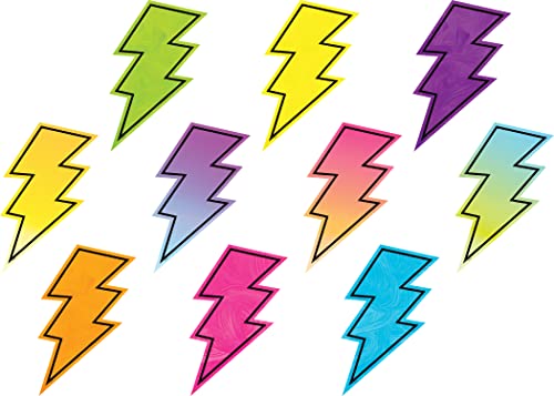 Teacher Created Resources Brights 4Ever Lightning Bolts Accents