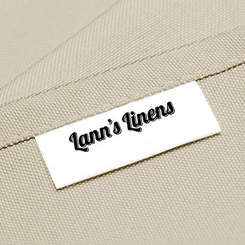 Lann's Linens - 10 Premium 70" x 120" Tablecloths for Wedding/Banquet/Restaurant - Rectangular Polyester Fabric Table Cloth - White