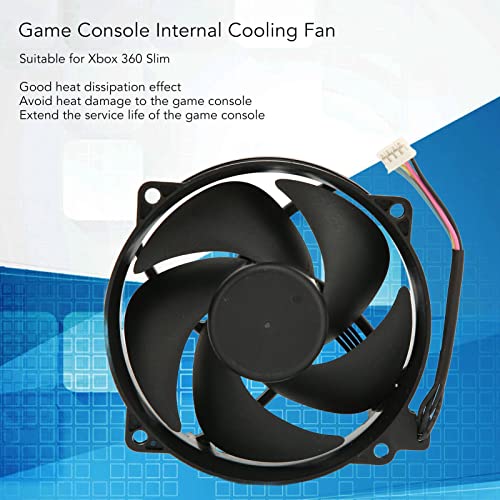 Replacement Internal Cooling Fan Heat Sink Cooler for Xbox 360 Slim, Game Console Internal Cooling Fan Replacement Console Internal Heat Sink Cooler Fan for Xbox 360 Slim