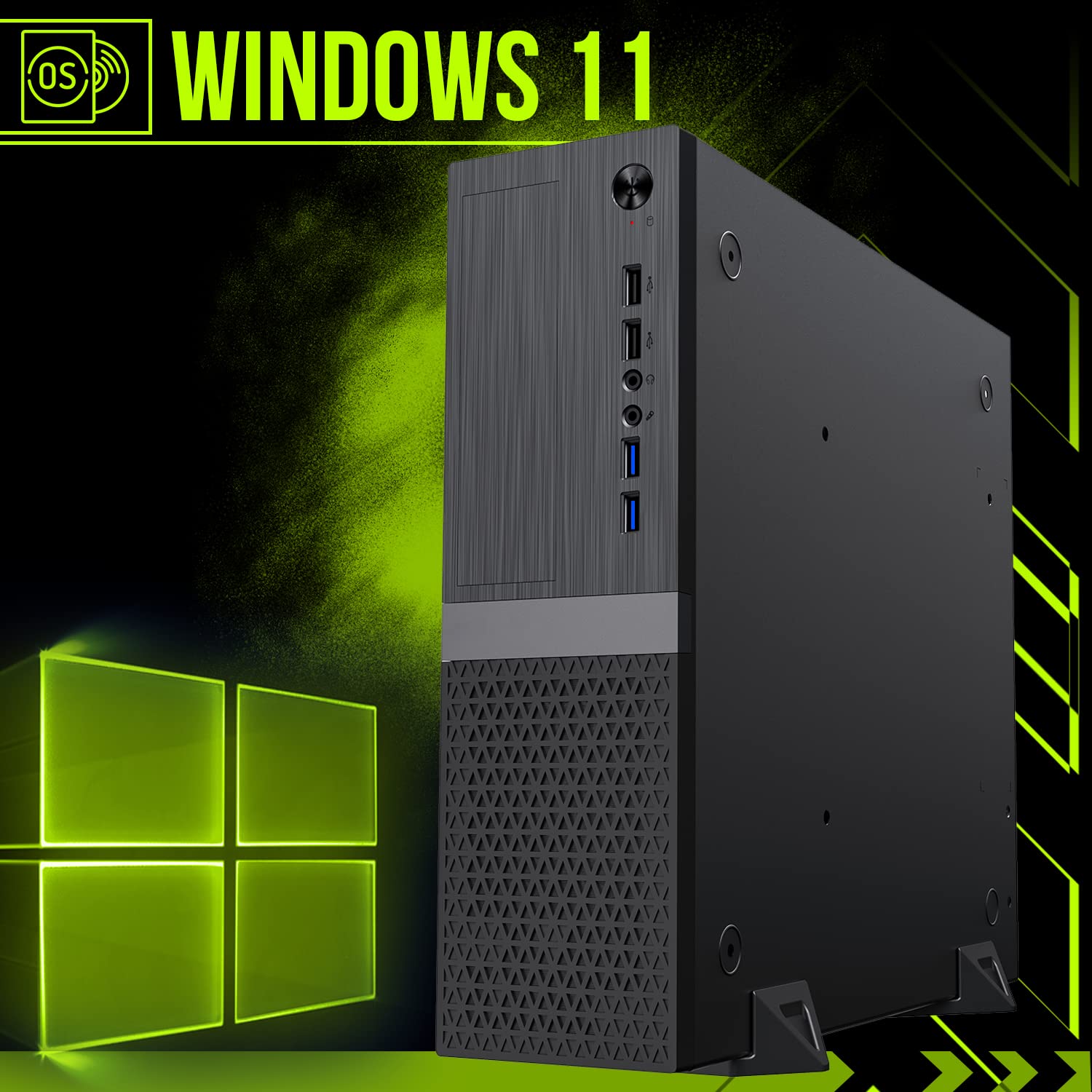 TechMagnet Gaming Desktop PC, Intel Core i5 8th Gen, Heera, GT 1030 Graphics, 16GB RAM, 1TB SSD, MTG New 27 Inch Monitor, RGB Keyboard Mouse, Headphone, Webcam, WiFi, Win 11 Pro (Renewed)