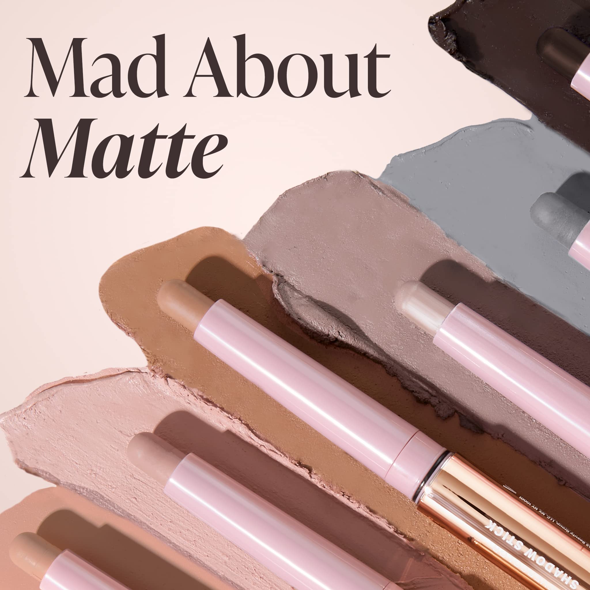 Mally Beauty Evercolor Eyeshadow Stick Trio - Deep Blues - Waterproof and Crease-Proof Formula - Easy-to-Apply Buildable Color - Cream Shadow Stick - Matte and Shimmer Finish