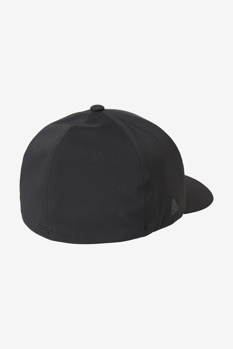 O'NEILL Mens Headquarters Trucker Baseball Hat, Black 2