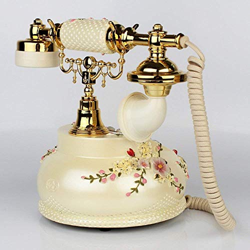Telephone Retro Telephone Home Rotary dial Fixed Telephone Business Office landline 182325cm (3 Specifications Available) (Color : A2) (A2)