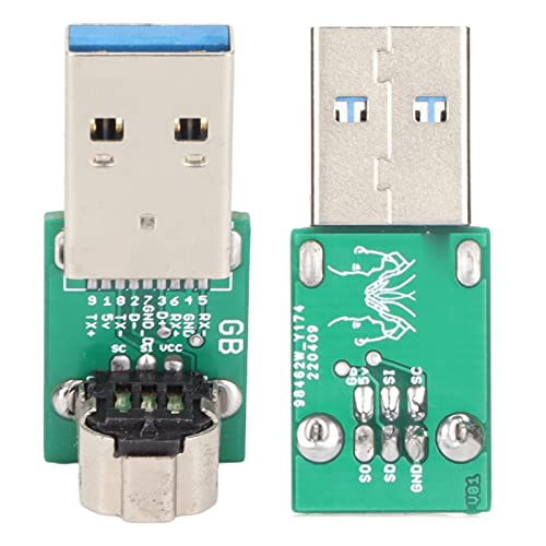 PUSOKEI USB3.0 Adapter for SNAC Controller,No Latency PCB IO Board 6.1 and IO Digital 1.2 Converter,SNAC Handle Adapter for Mister IO Board for GBC for GBA