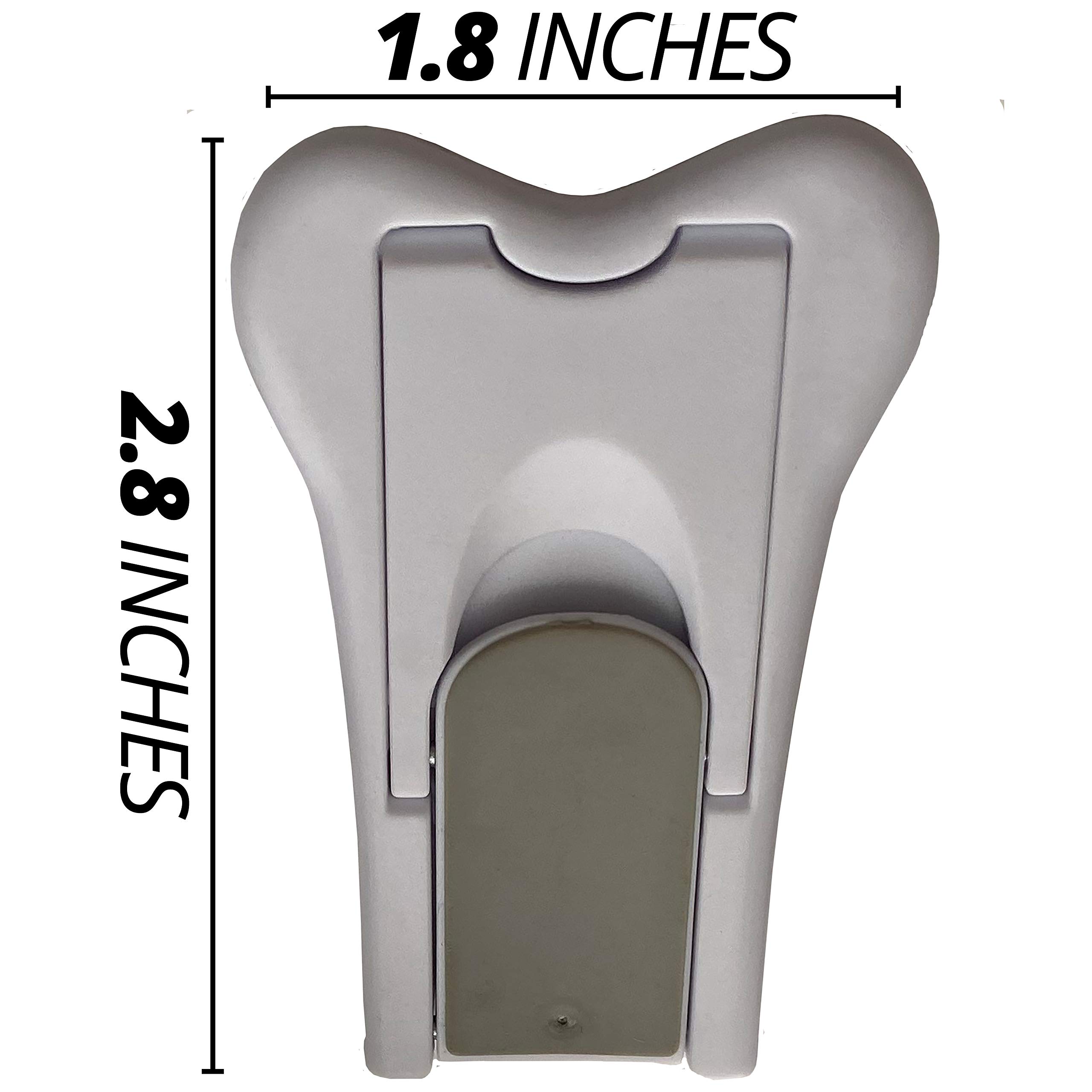Mammoth Sliding Door/Cabinet/Window Baby Proof Child Lock Safety Latches (2 Pack)