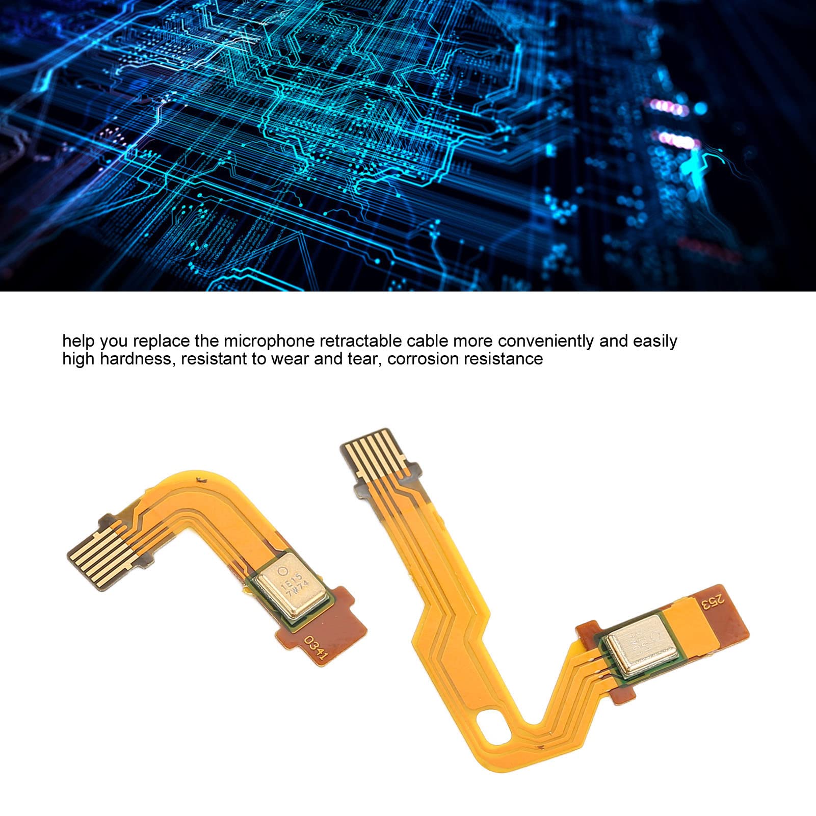 Replacement Microphone Flexes Cable for PS5 Controller, Flexes Cable Handle Inner Mic Ribbon Cable, Cable for PS5 Controller