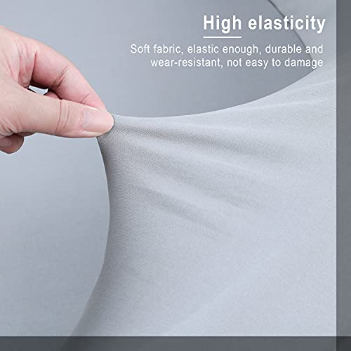 TRENDBOX Ball Pit Cover 35.4 x 11.8 for Sponge Round Ball Pool NOT Include Sponge - Light Gray - Cover Only