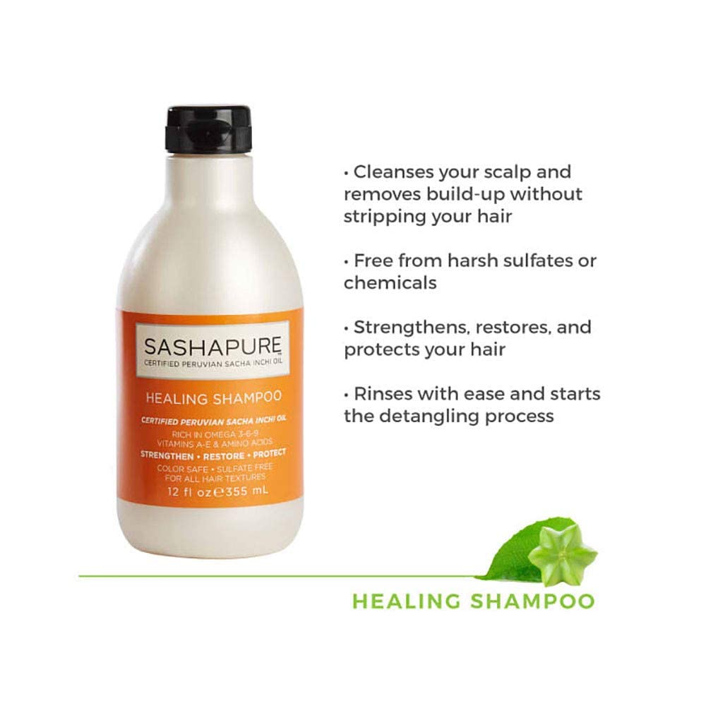 Sashapure Shampoo Conditioner 2022 (Shampoo and Conditioners, Variety Pack)