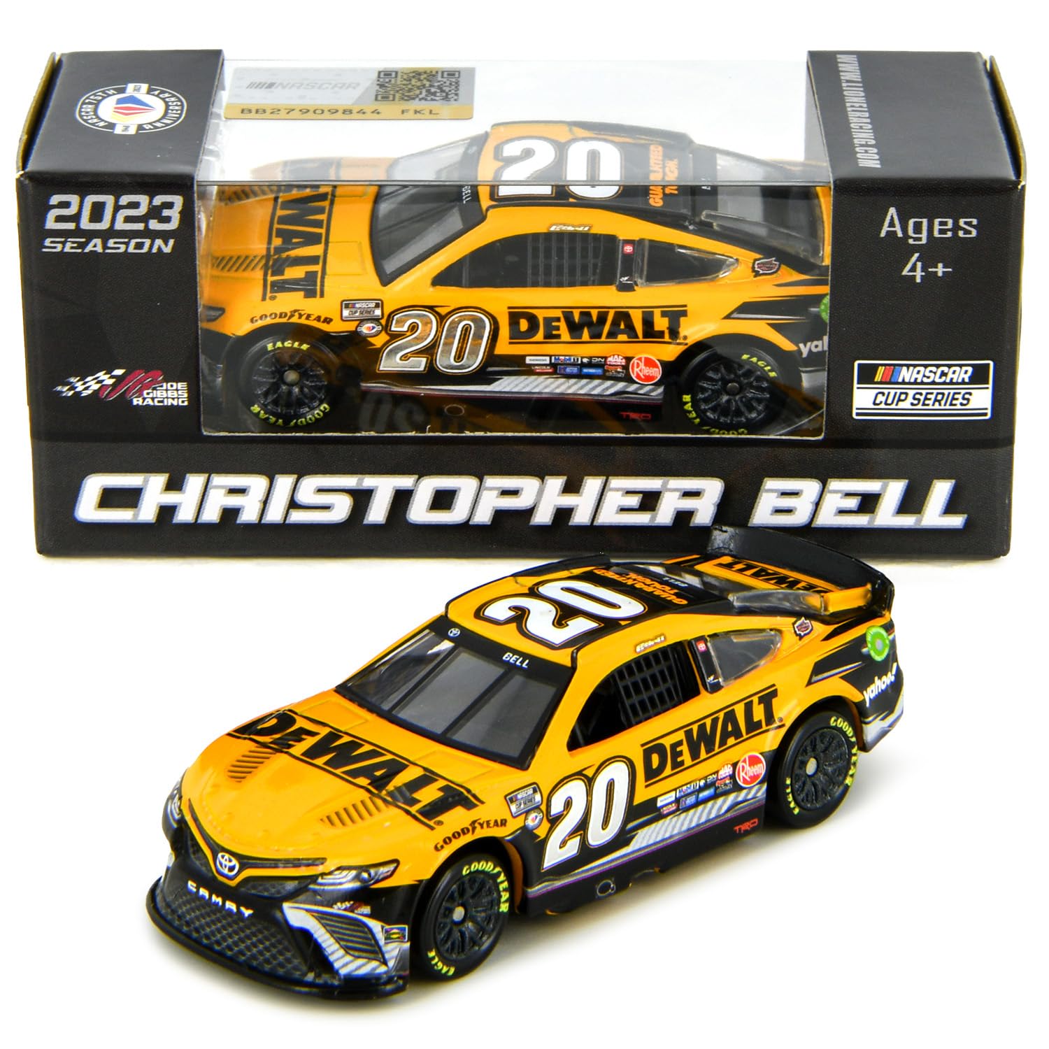Lionel Racing Christopher Bell 2023 DWalt Diecast Car 1:64 Scale