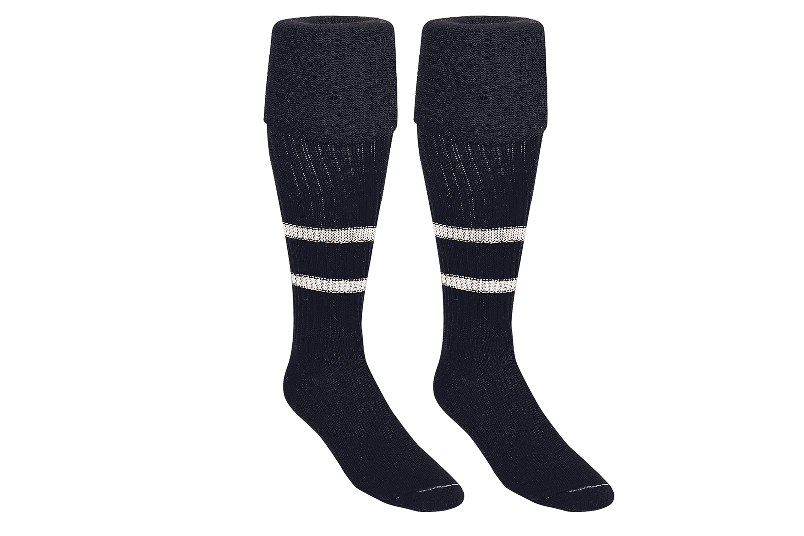 Kwik Goal Soccer Referee Socks, Size 7-10, Black