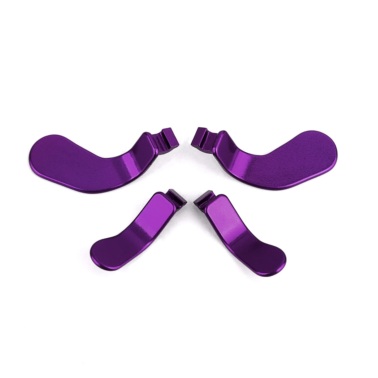 Paddles and D-Pads for Xbox Elite Controller, Metal Stainless Steel Replacement Part for Xbox One Elite Controller Series 2(Purple)