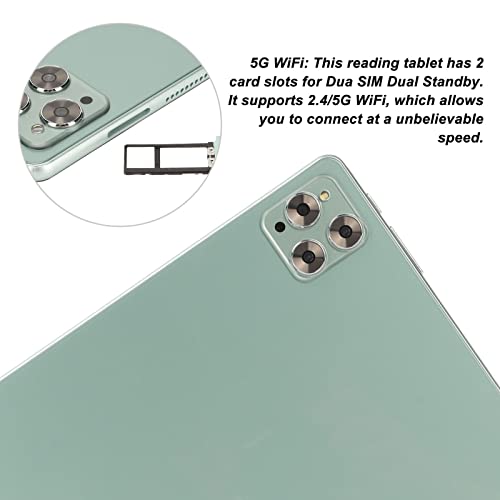 MAVIS LAVEN 10 Inch Tablet, Gaming Tablet 2.4G 5G WiFi US Plug 100-240V 5MP Front 8MP Rear for Android11 Study (US Plug)