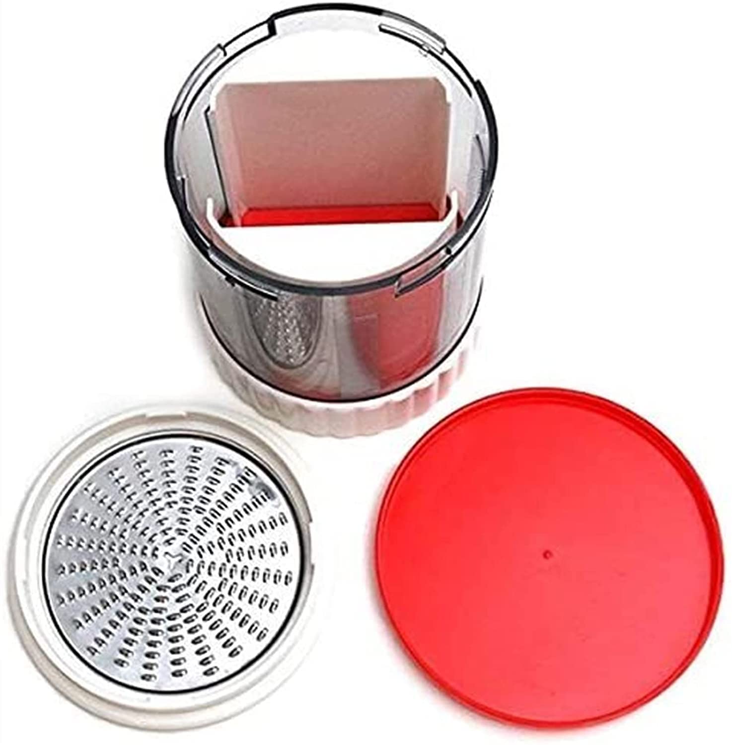 liuxingran Manual Cheese Slicer Chese Cutter Butter Gadgets Spreadable Butter Cheese Gadgets Grater Mill with Lid Butter Dispenser-1PC Fruit Shredder