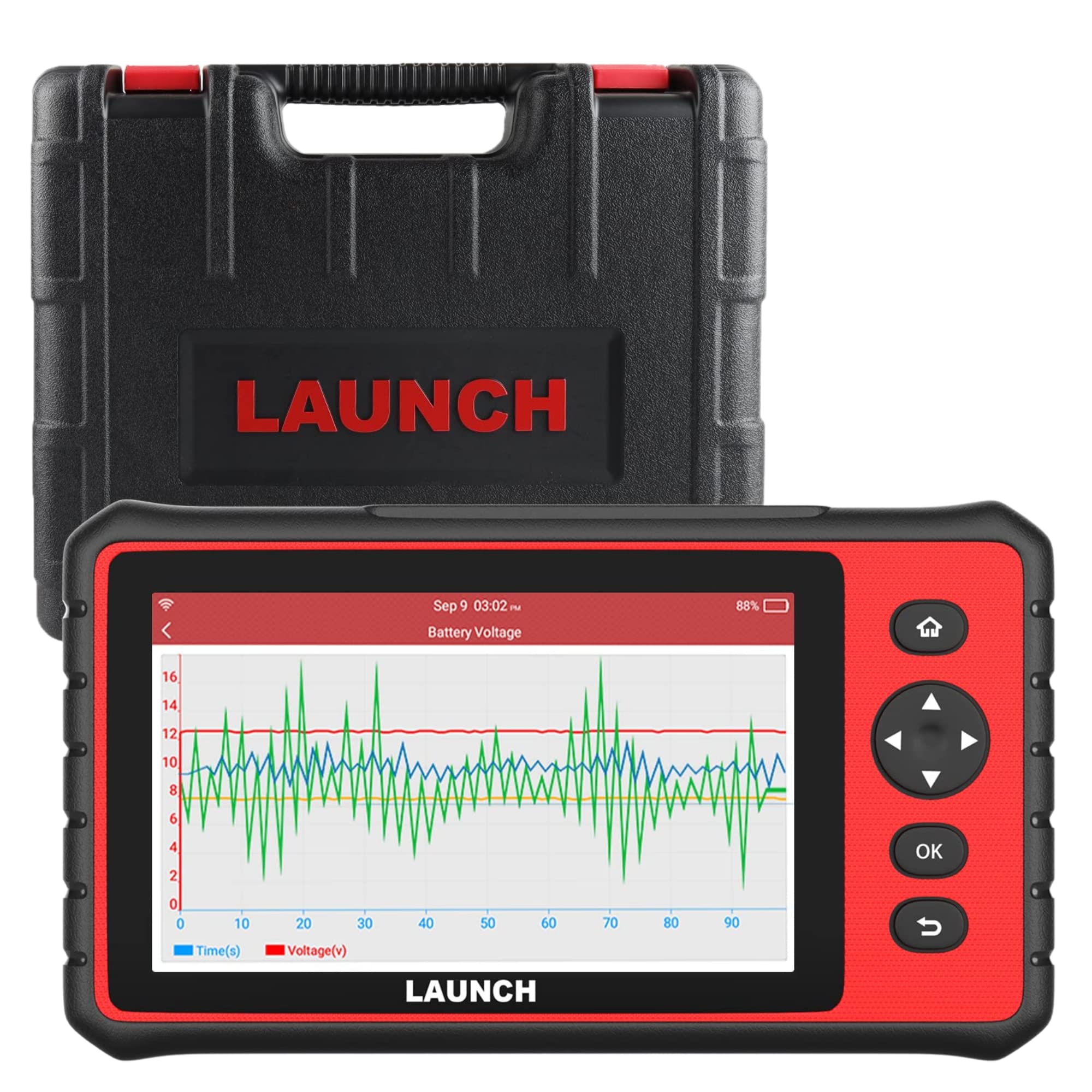 LAUNCH OBD2 Scanner CRP123I/CRP129I/Creader VIII for Vehicle Engine ABS SRS Transmission,WiFi Free Update (CR9)