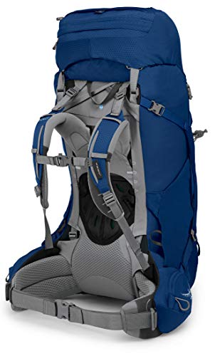 Osprey Ariel 65L Women's Backpacking Backpack, Ceramic Blue, WM/L