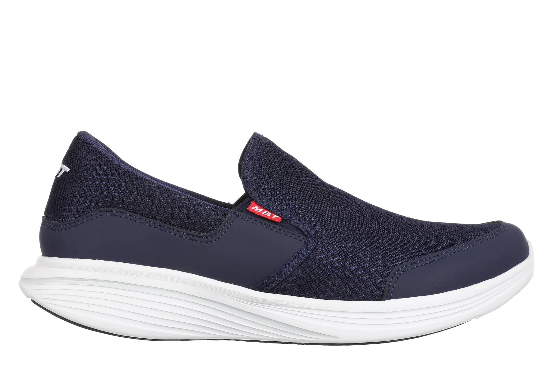 MBT Womens Modena III Leather Textile Navy Shoes 8.5 US