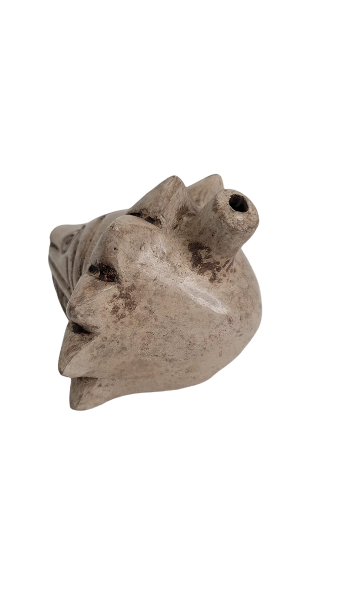 Quetzalcoatl Death Whistle Made Of Clay, Replica Of Items Found In Aztec Temple. (Natural)