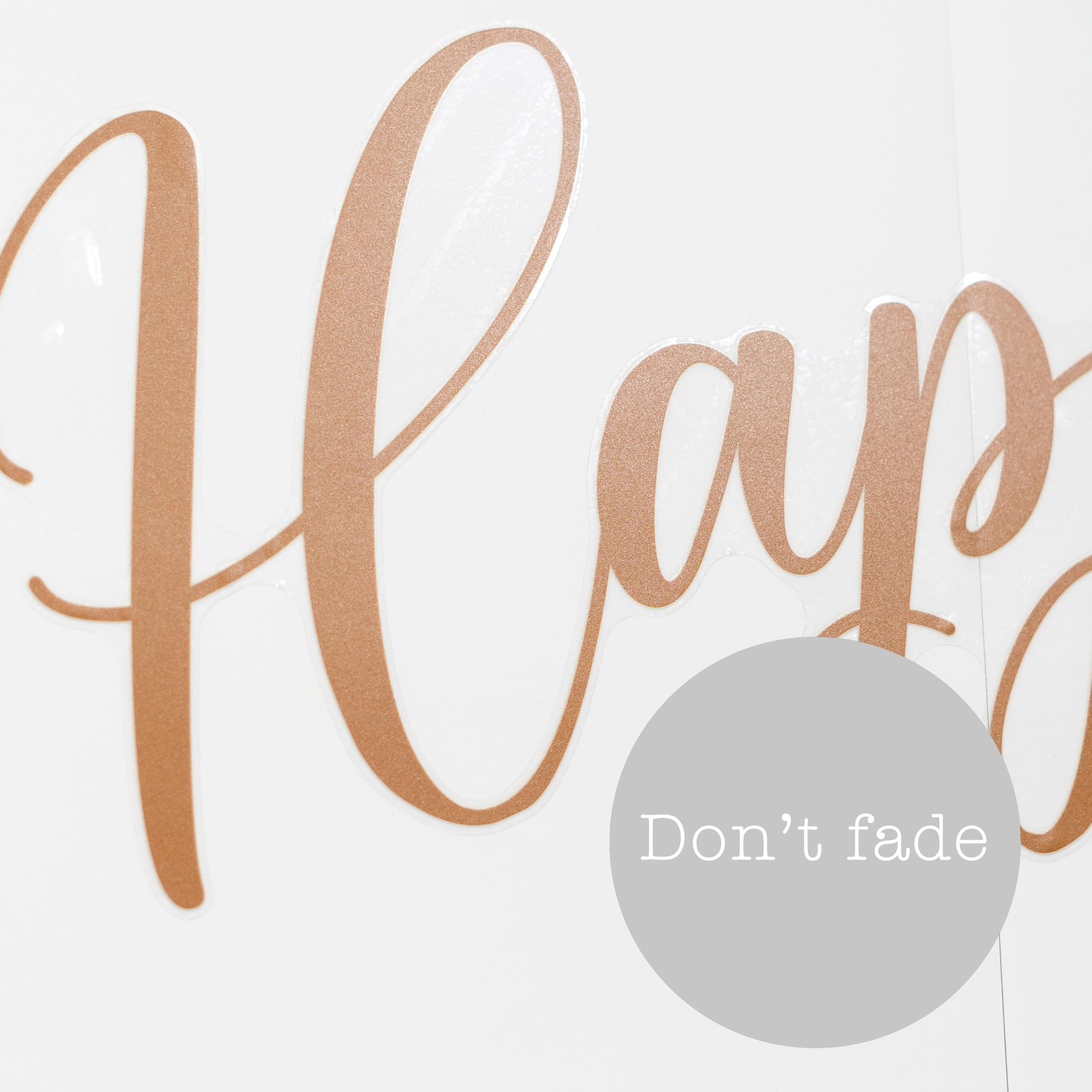 ZAIBIANHAO Happy Birthday Decal for Balloon Arch,Balloon Arch Backdrop Decorations,Happy Birthday Party Decorations, Happy Birthday Decal Sign for Arch Ideas (HB Decal)